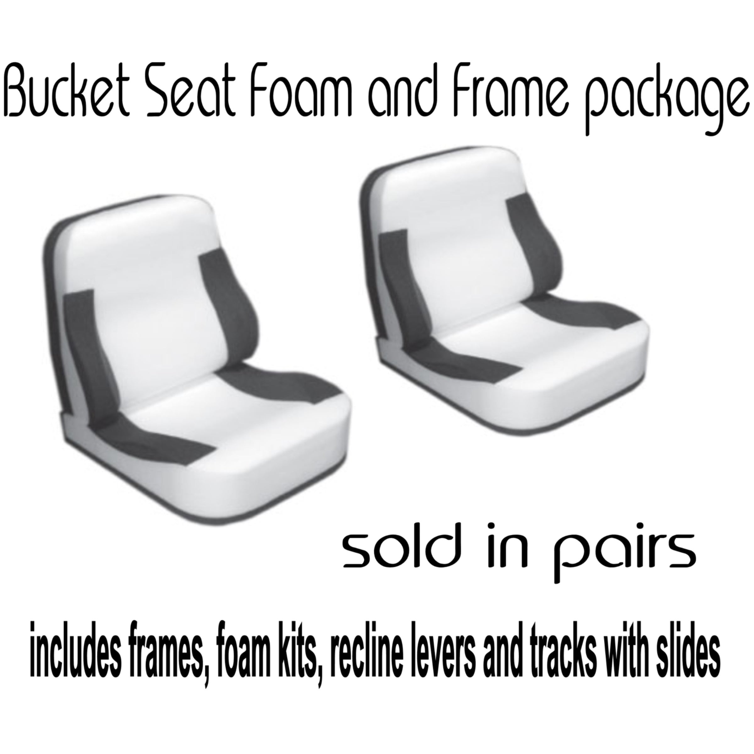 custom built bucket seats